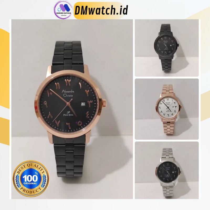 Jual Jam Wanita Alexandre Christie AC1024 AC 1024 Stainless Stell Original Garansi Resmi ...