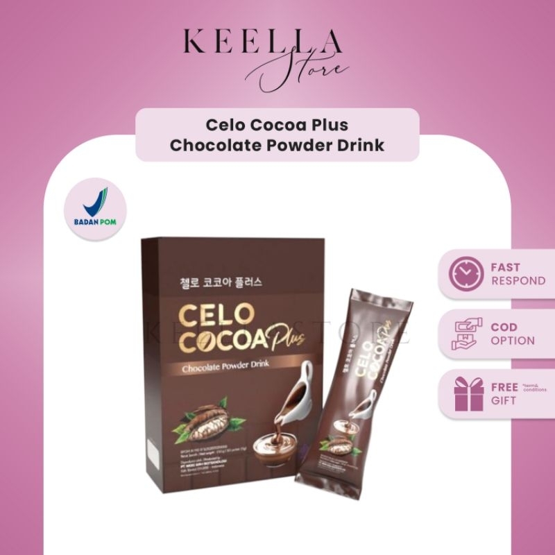 Jual Cocoa plus Celo minuman coklat powder chocolate | Shopee Indonesia