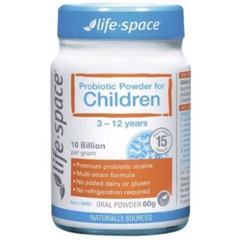 Jual Life Space Children Probiotic Powder 60g | Shopee Indonesia