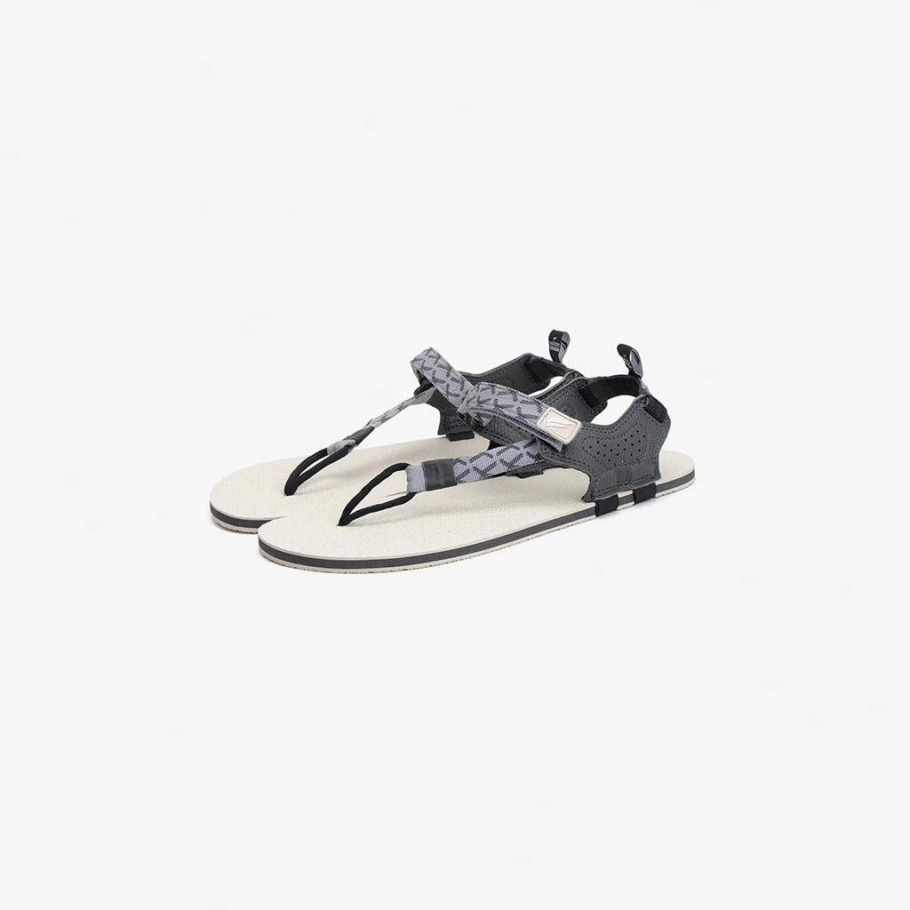 Jual PYOPP FLEDGE - Tapak V1.5 Barefoot Flip Flops - Light Grey On ...