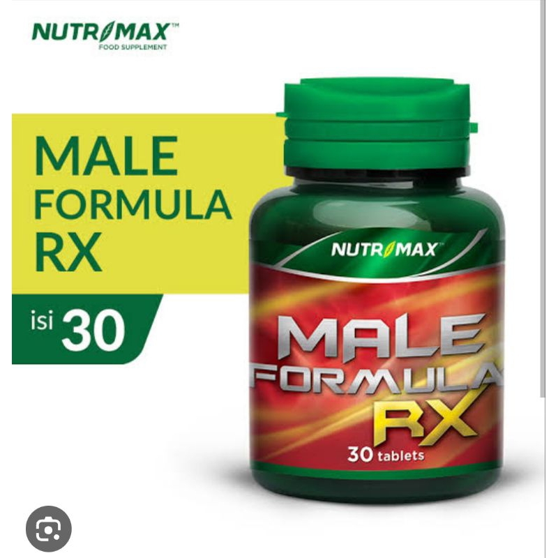 Jual Nutrimax Male Formula RX 30 Tablet | Shopee Indonesia