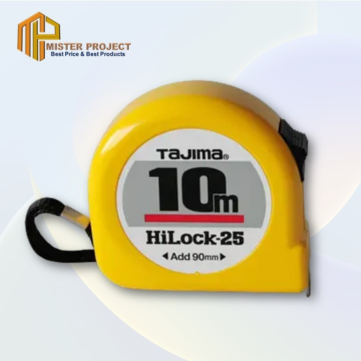 Jual Meteran Tajima 10 meter Hi Lock Kuning Measuring Tape Japan ...