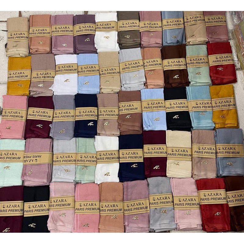 Jual SEGIEMPAT PARIS JAPAN PREMIUM AZARA / PARIS JADUL / HIJAB KERUDUNG ...