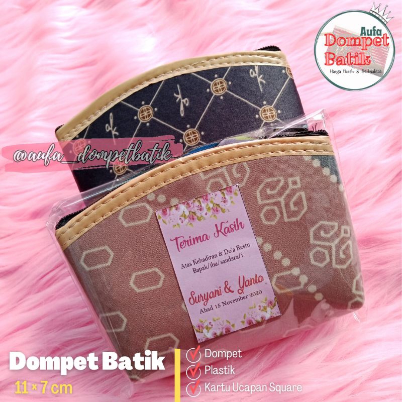 Jual Souvenir Murah Dompet Batik Kapal Ukuran 11 × 7 cm | Shopee Indonesia