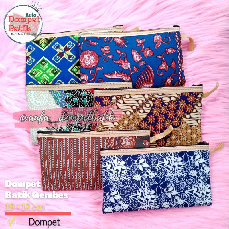 Jual Souvenir Dompet Batik Ukuran 19 × 12 cm (Isi 20 pcs) | Shopee Indonesia