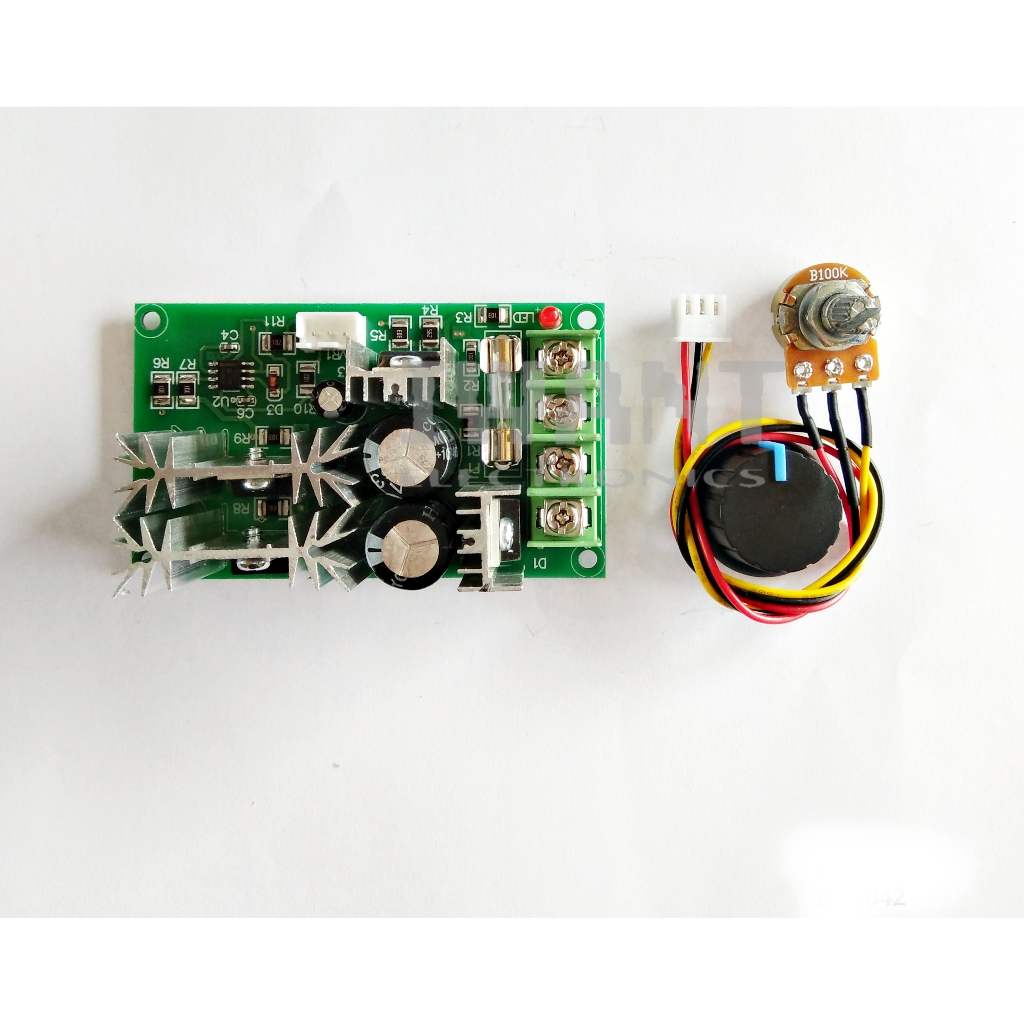 Jual Dimmer PWM Controller 20A DC Motor Speed Controller 10-60 VDC 20 A ...
