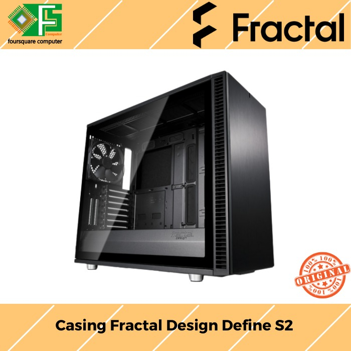 Jual PC Casing Fractal Design Define S2 | PC Case ATX | Shopee Indonesia