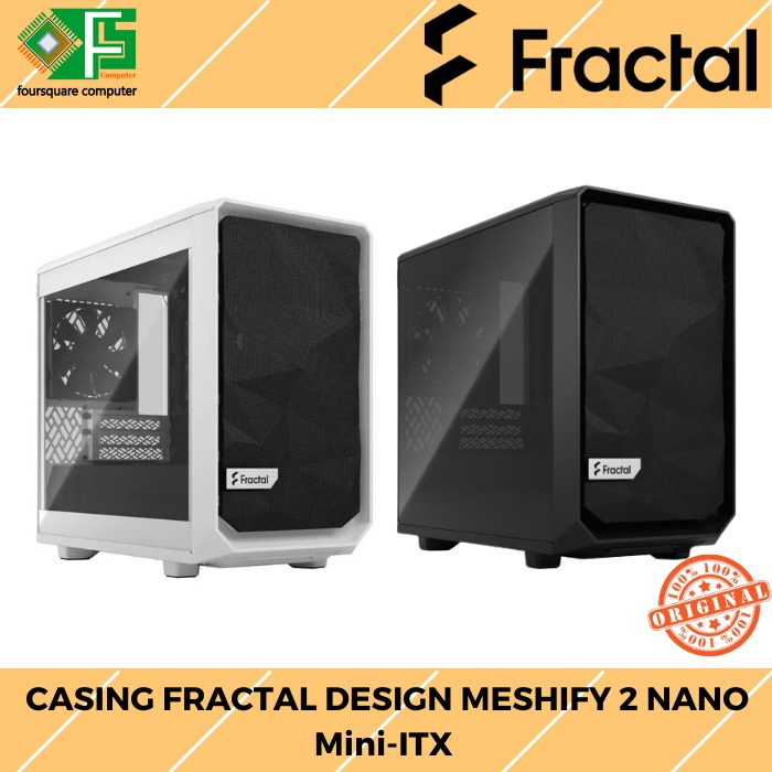 Jual PC Casing Fractal Design Meshify 2 Nano Mini-ITX | Case PC Mini ...