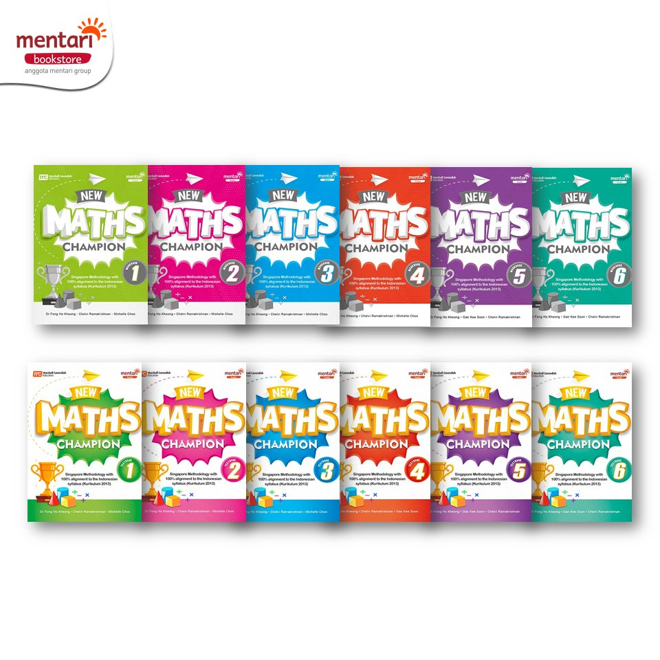 Jual New Maths Champion | Workbook | Buku Pelajaran Matematika Level ...