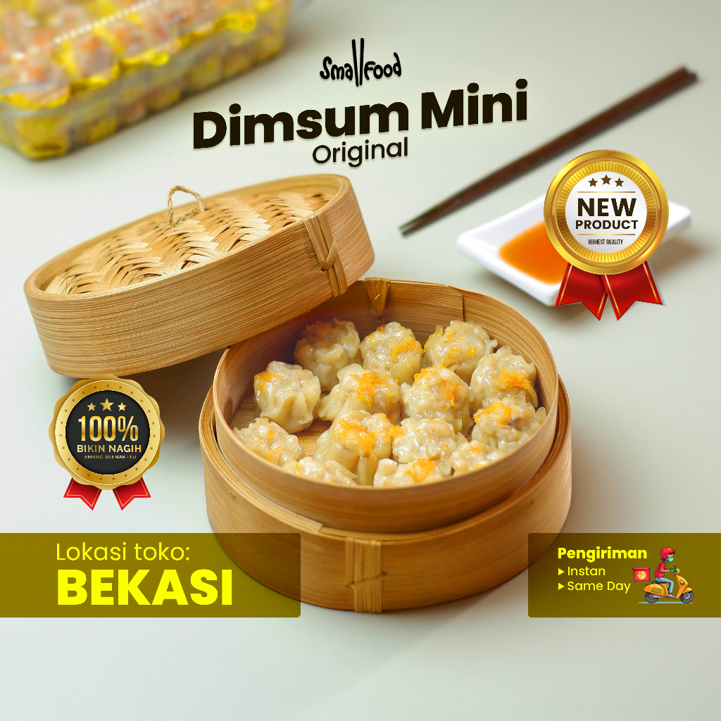 Jual Dimsum Mini - Isi 147 Pcs / Smallfood / Frozen Food / Dimsum ...