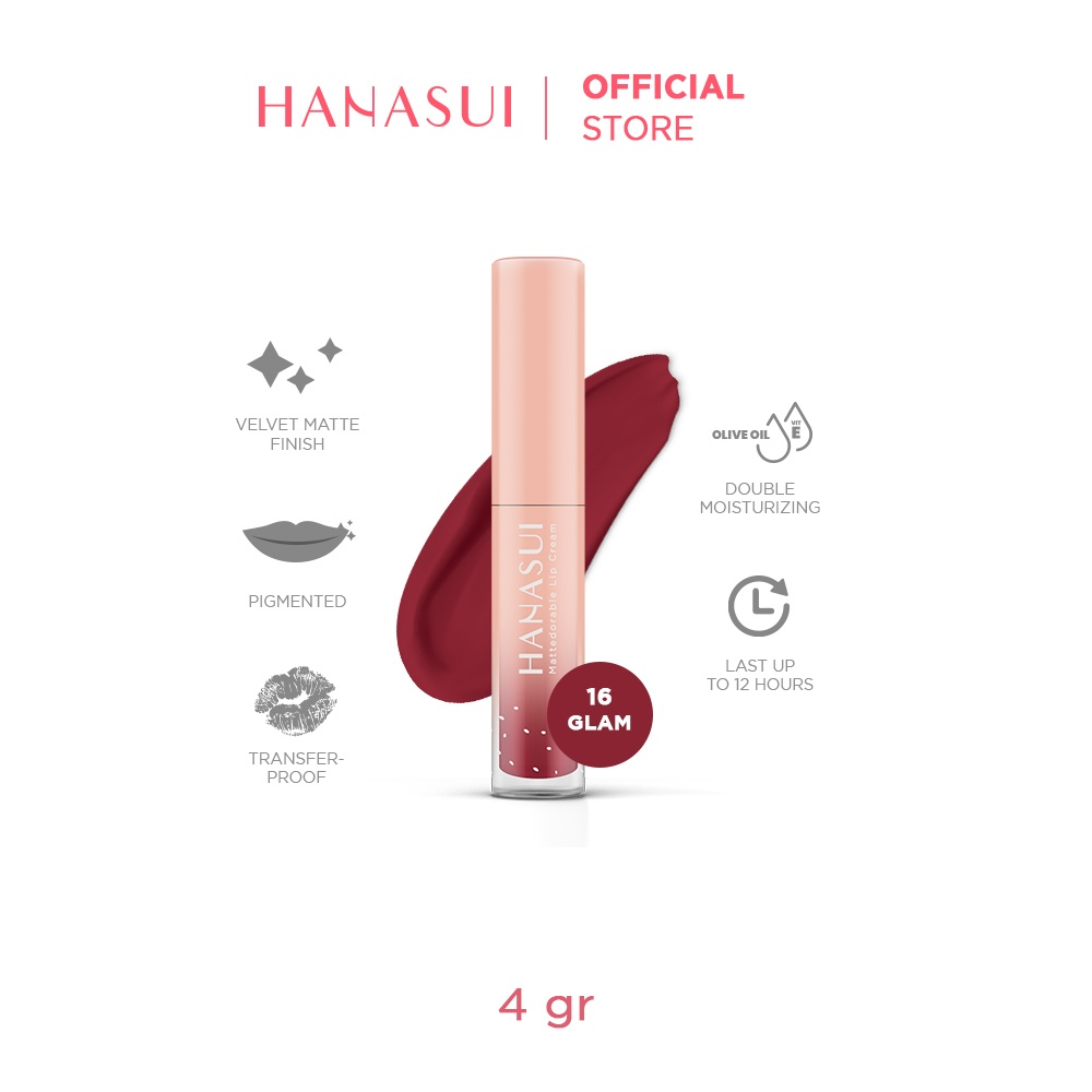 Jual Hanasui Mattedorable Lip Cream Lip & Cheek (Perona Bibir dan Pipi ...