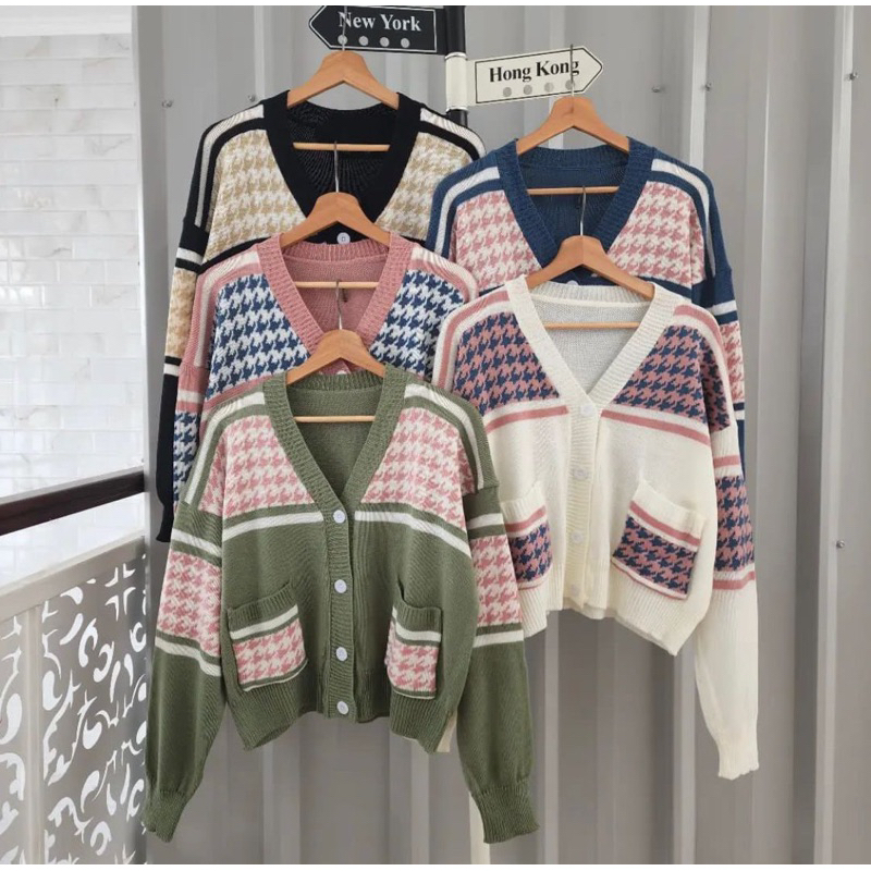 Jual Alesha Outer Rajut | Shopee Indonesia