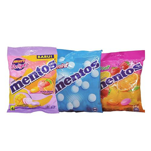 Jual (PAKET ISI 5)Permen Mentos Pack Isi 50 Butir / 135 Gr | Shopee ...