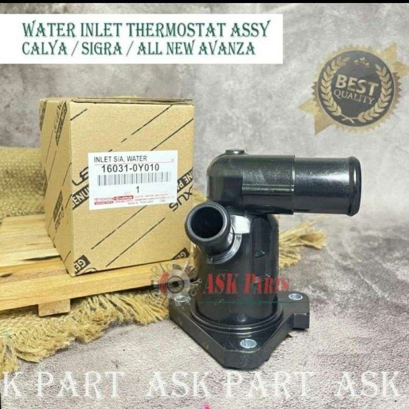 Jual WATER INLET THERMOSTAT TERMOSTAT ASSY KOMPLIT TOYOTA CALYA SIGRA GRAND NEW AVANZA INZI ASLI ...