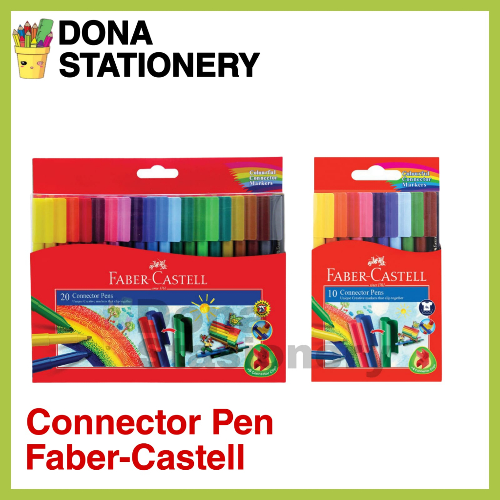 Jual Connector Pen Faber-Castell | Spidol Faber Castell | Spidol Warna ...