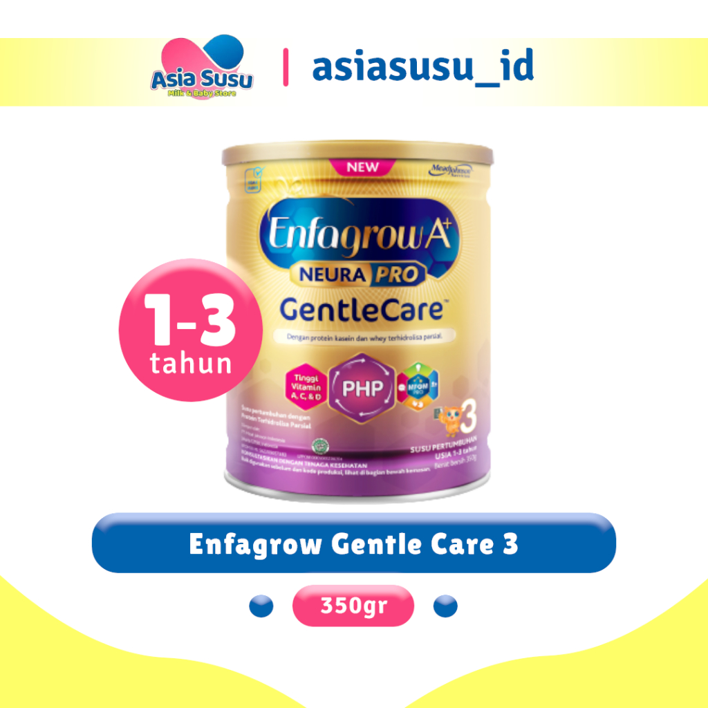 Jual ENFAGROW A+ GENTLECARE STEP 3 (1-3 TAHUN) 350GR 800GR 1800GR ...