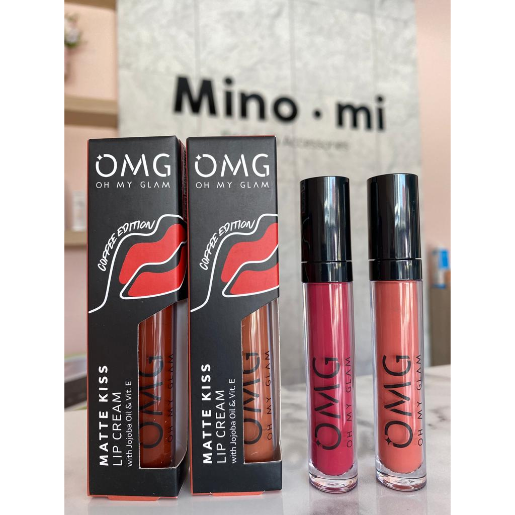 Jual OMG Oh My Glam Matte Kiss Lip Cream | Shopee Indonesia