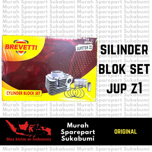Jual SILINDER BLOK SET JUPITER Z1 BREVETTI | Shopee Indonesia