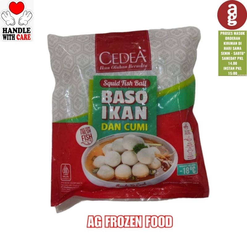 Jual Cedea Baso Ikan dan Cumi 500grm | Shopee Indonesia
