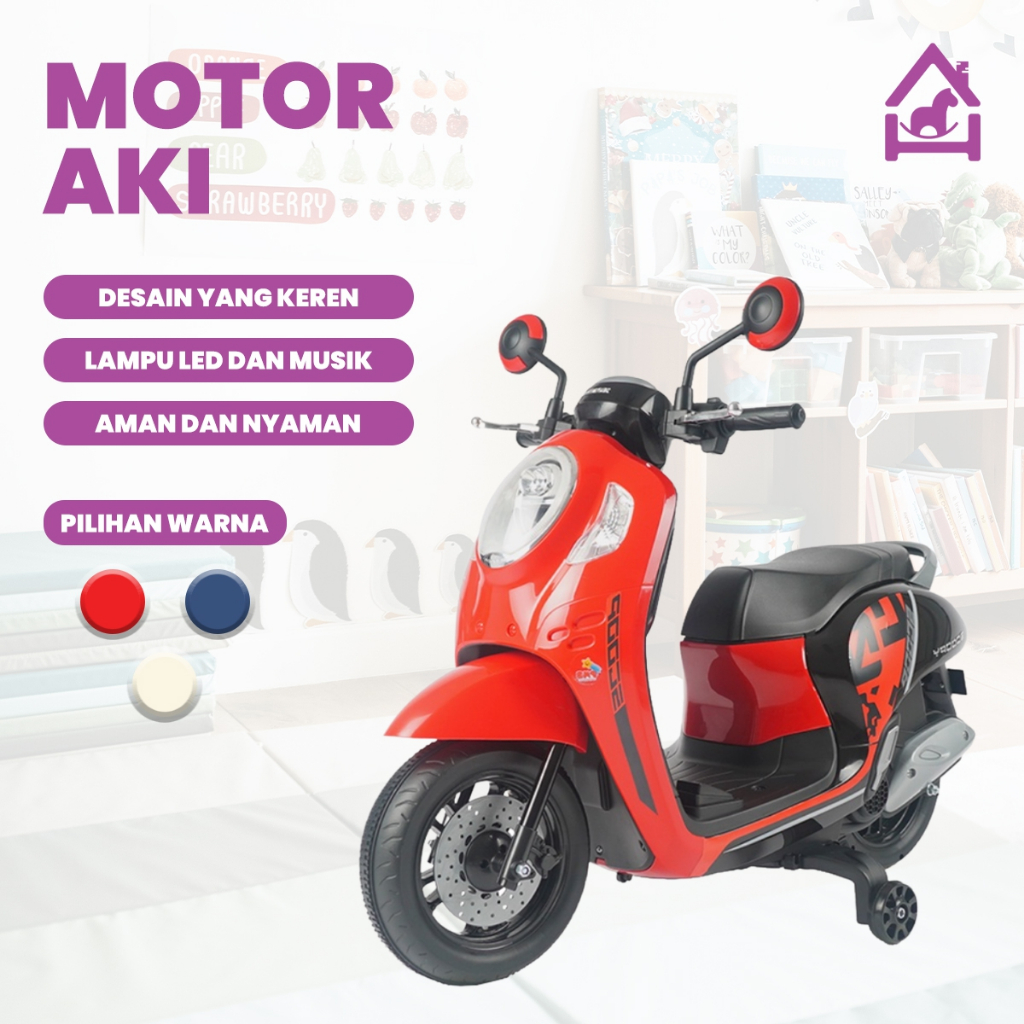 Jual Mainan Motor Aki Mainan Anak Model Honda Scoopy PCX Mini Lisensi ... Jual Mainan Motor Aki Mainan Anak Model Honda Scoopy PCX Mini Lisensi ...