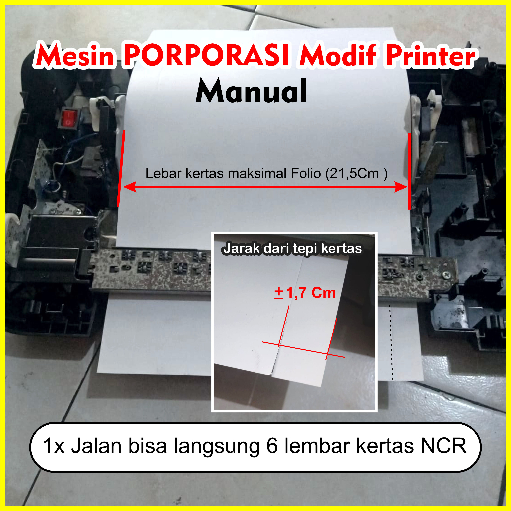 Jual Mesin Porporasi modifan printer | Shopee Indonesia
