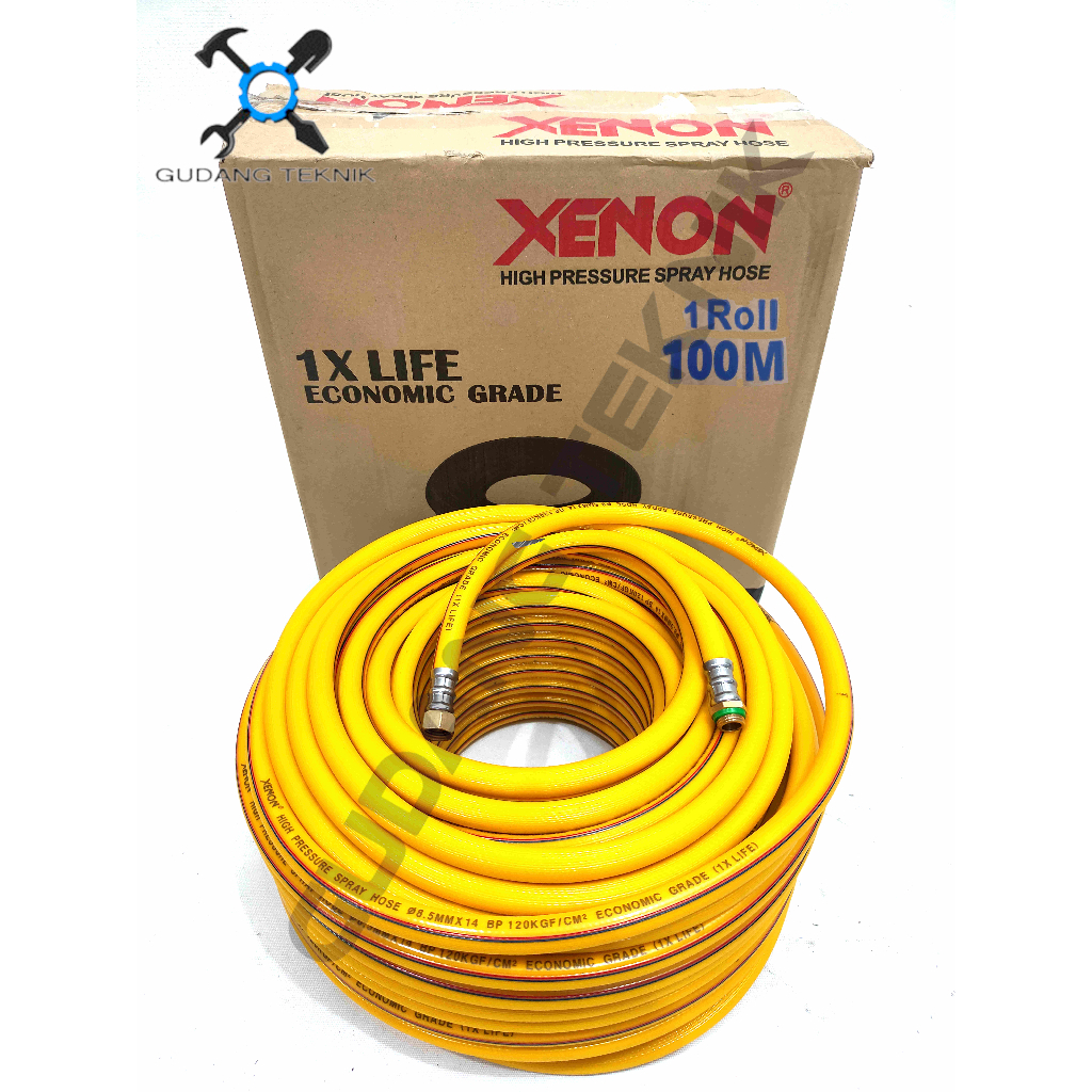 Jual ( 100M/1 ROLL ) Selang Angin Kompresor 100 Meter XENON / High ...