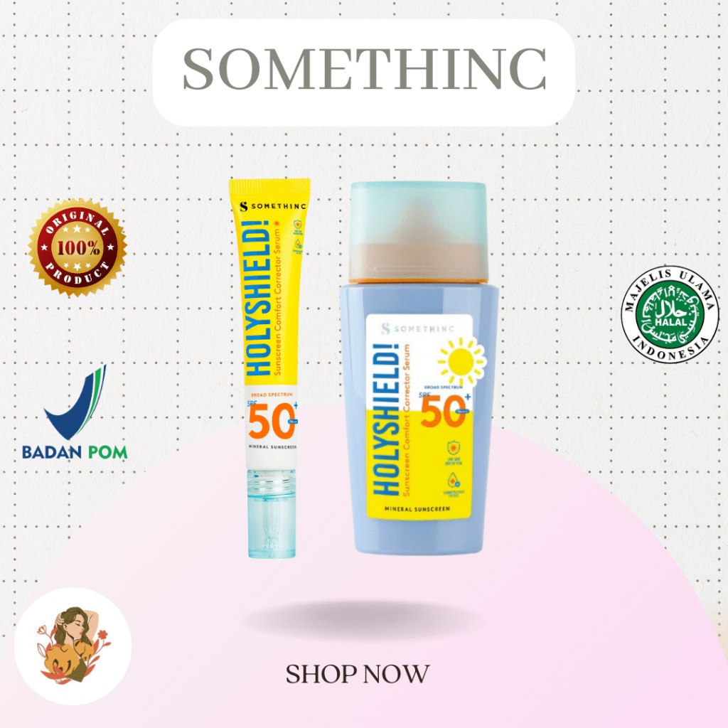 Jual SOMETHINC | Somethinc Holyshield! Sunscreen Comfort Corrector ...