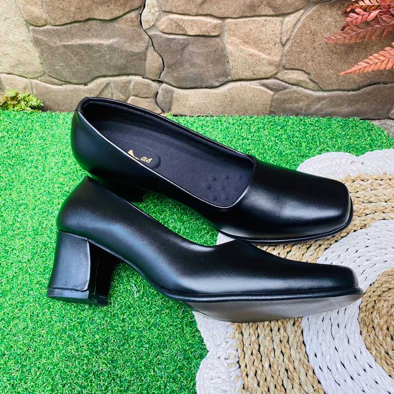 Jual ERASMAS SEPATU DINAS WANITA| A4 5cm |sepatu kerja formal pdh spg ...