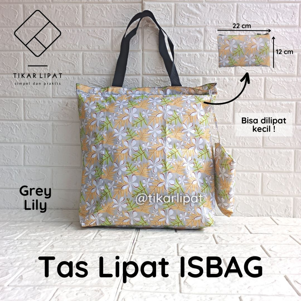 Jual Tas Lipat Ring Tote Bag Travel Wanita Ada Pouch Kecil Serbaguna ...