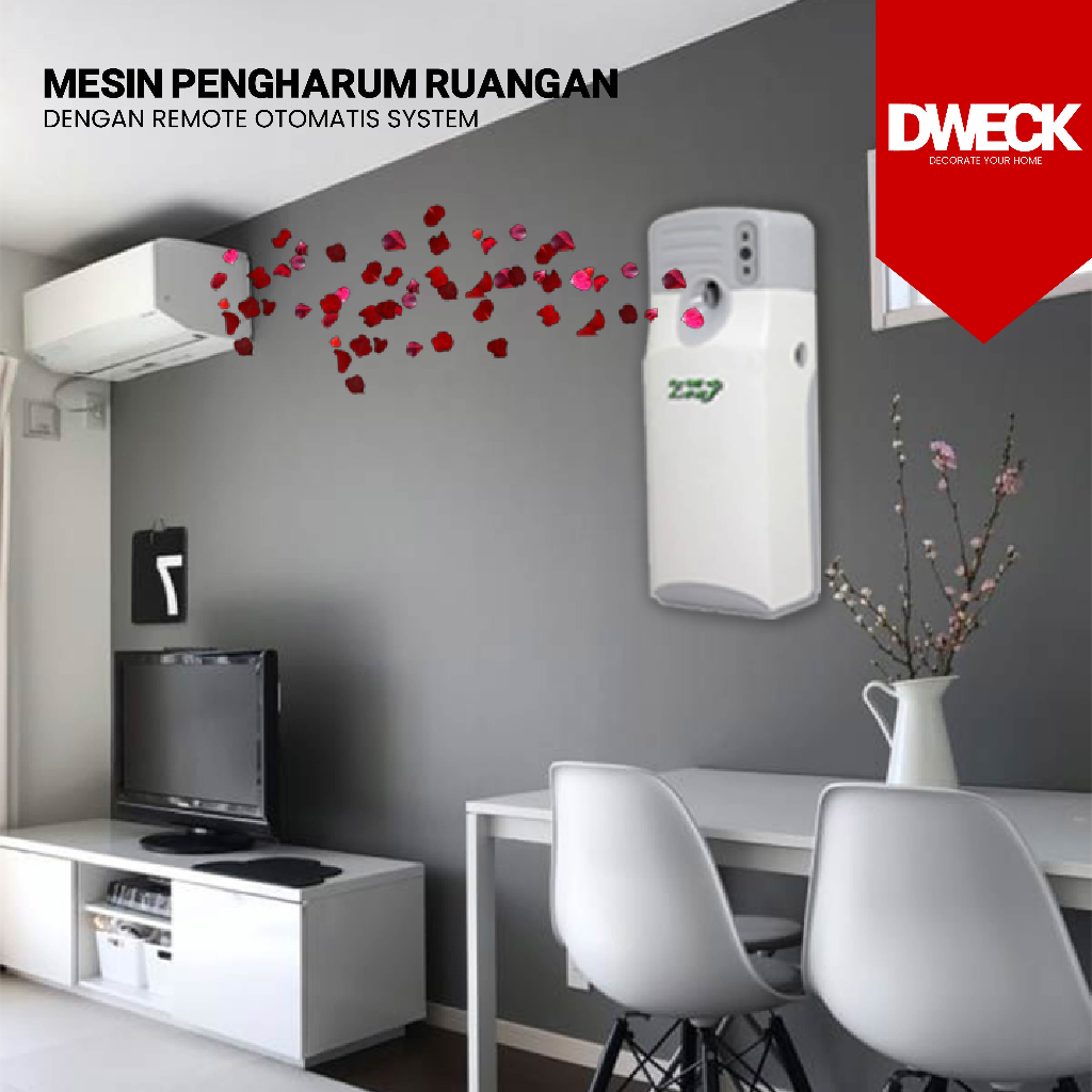 Jual Dispenser Parfum Pengharum Ruangan Otomatis Dengan Remote Control ...