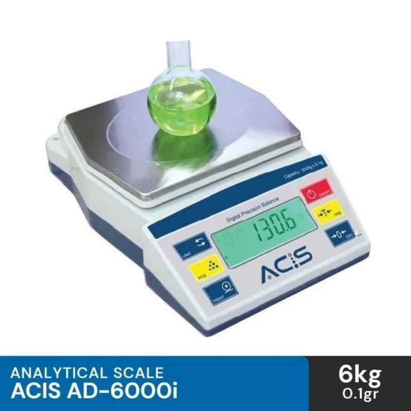 Jual ACIS TIMBANGAN DIGITAL LAB AD 6000i 6KG X 0.1GR | Shopee Indonesia