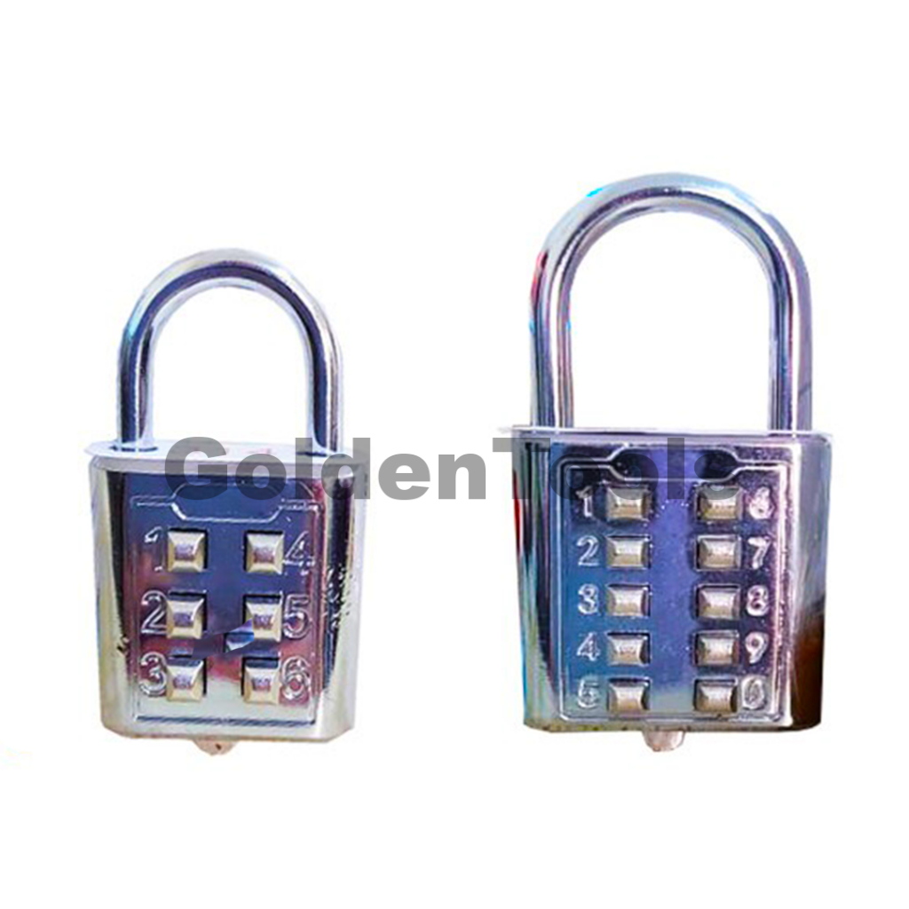 Jual Gembok Angka Kombinasi Digital Pin Tekan Nomor Tas Koper 30mm ...