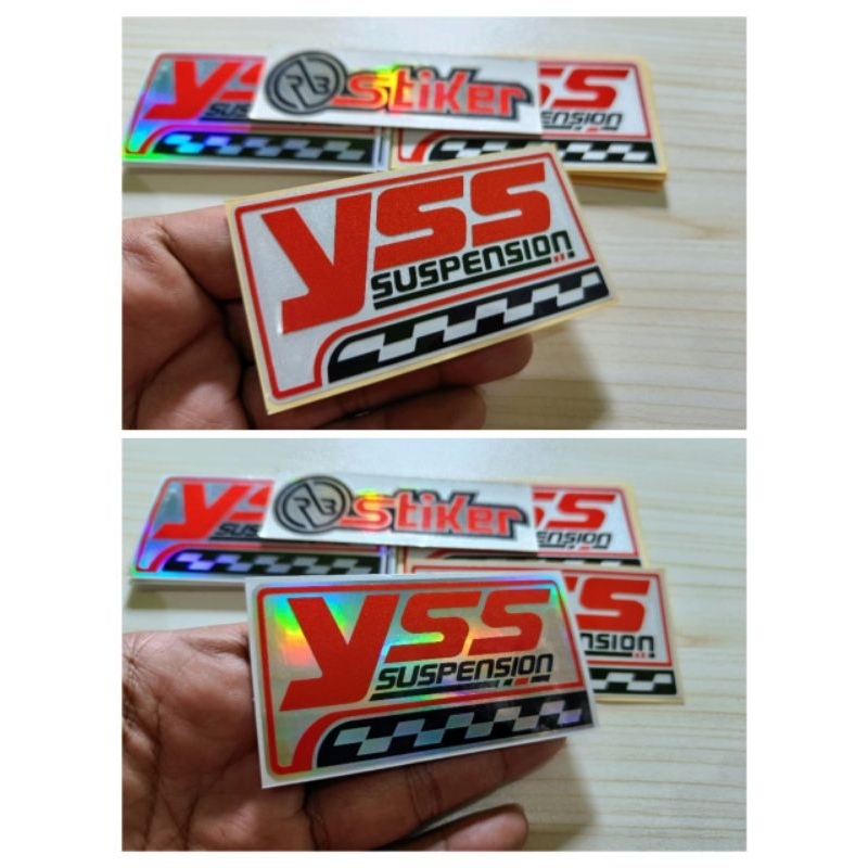 Jual Sticker stiker yss stiker shock motor yss suspension | Shopee ...