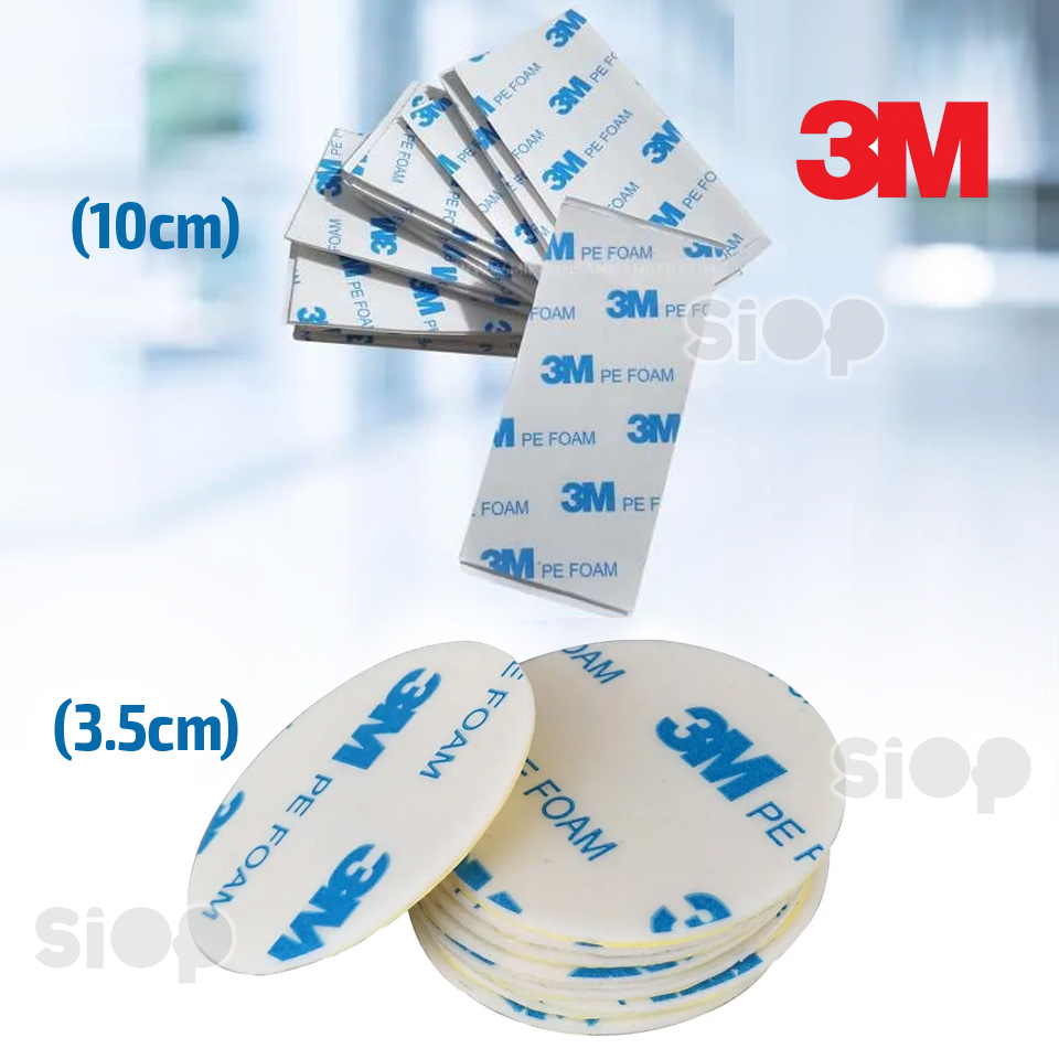 Jual 3M Double Tape Foam Busa Kotak & Bulat Super Quality | Shopee ...