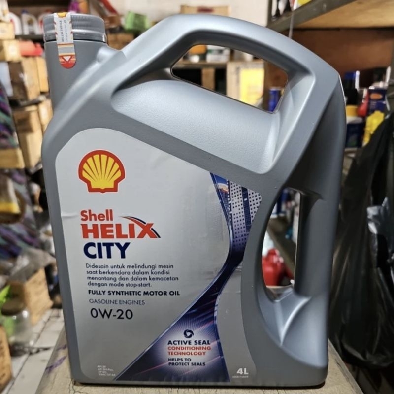 Jual Oli Shell City 0W-20 SN-Plus/SP Full-Synthetic 4L | Shopee Indonesia