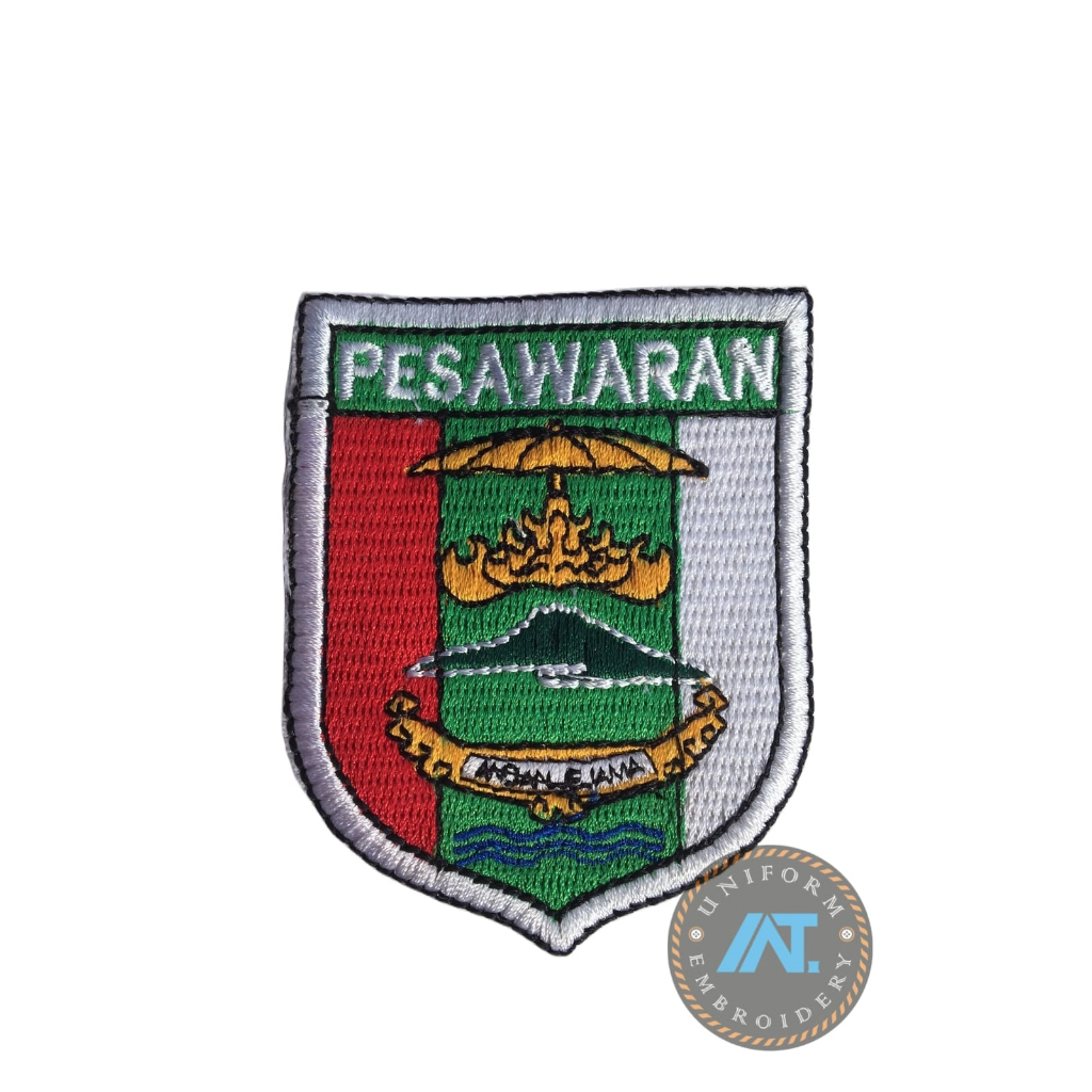 Jual Bordir PEMDA Logo PESAWARAN Berkualitas | Shopee Indonesia