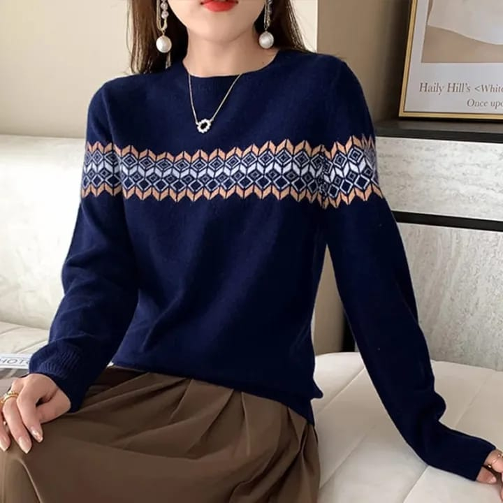 Jual Sweater Rajut Wanita Korean Style Jennie Sweter Rajut Cewek ...