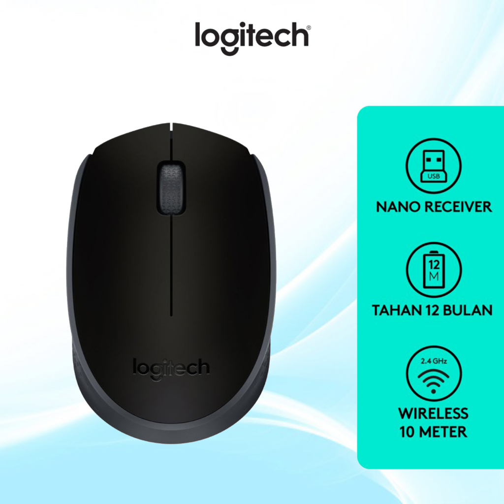 Jual Logitech M170 Mouse Wireless untuk Windows, Mac, ChromeOS | Shopee ...