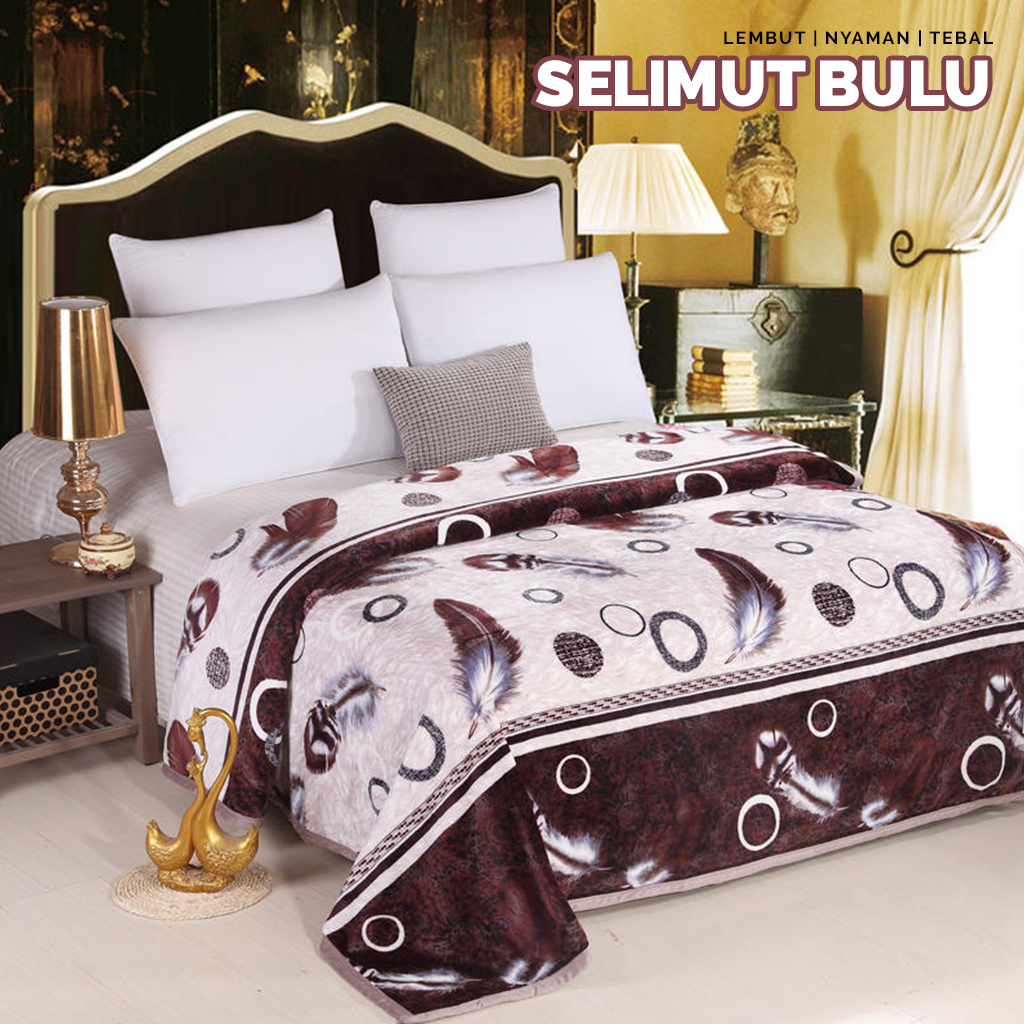 Jual Selimut Tebal Super Lembut Premium Motif Ukuran 150x200cm Bahan ...