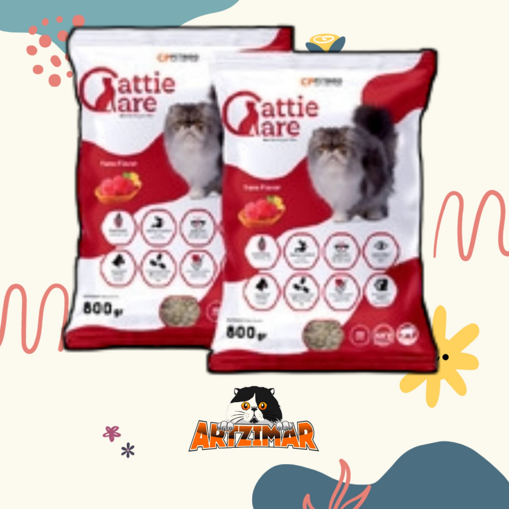 Jual CATTIE CARE 800gr KEMASAN FRESHPACK - MAKANAN KUCING CATTIE CARE ...
