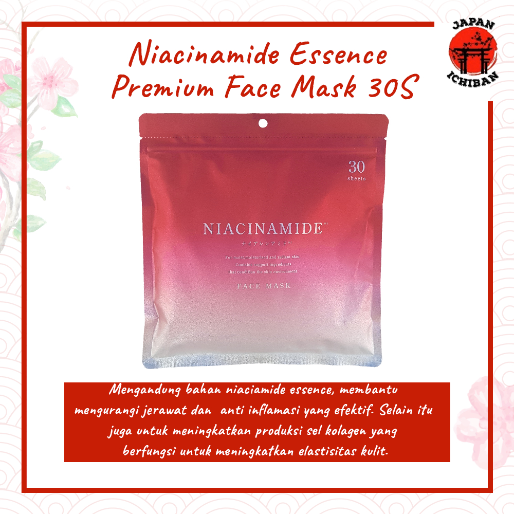 Jual Niacinamide Essence Face Mask 30S - Masker Wajah Premium Original ...