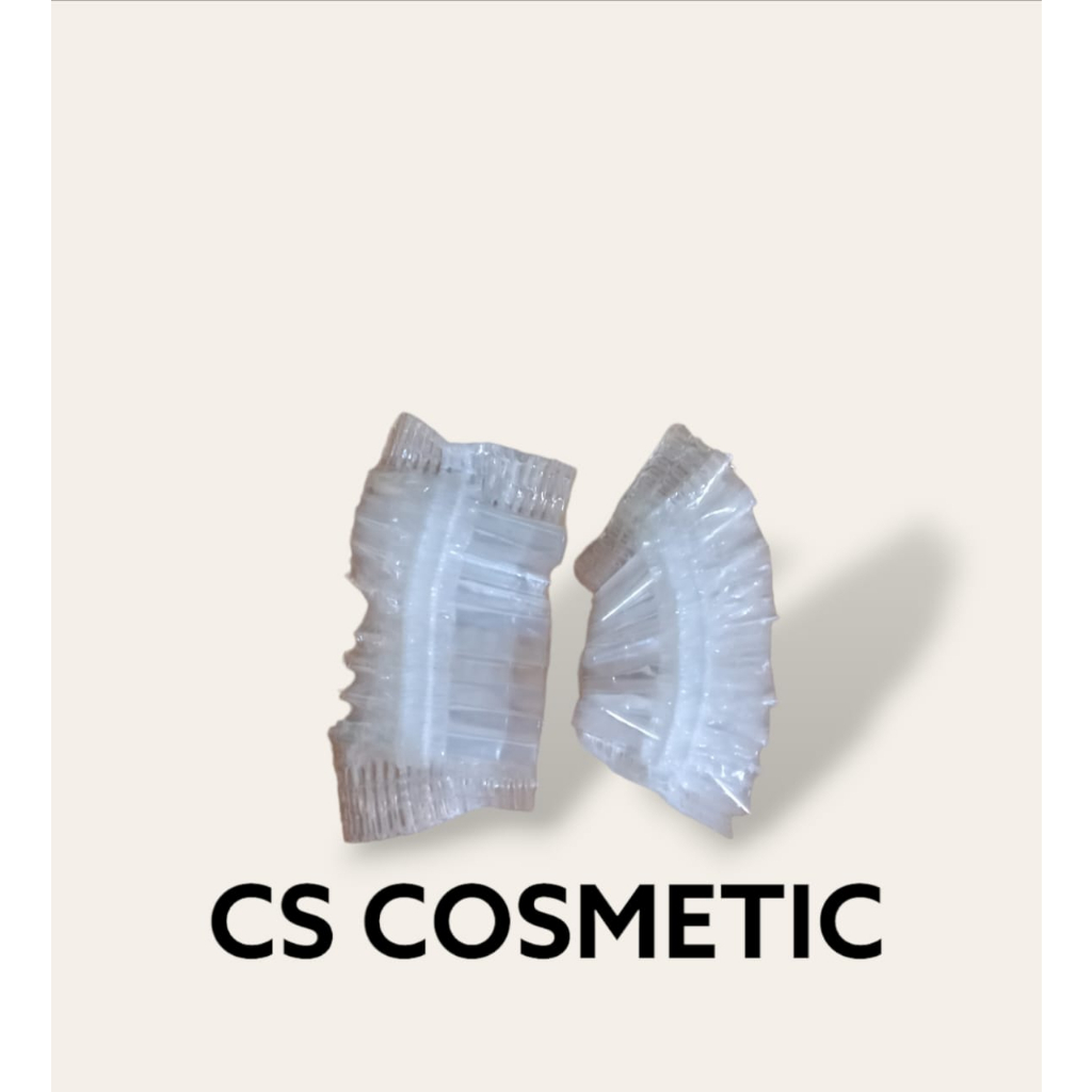 Jual Penutup Telinga Semir Rambut Pelindung Kuping Plastik Anti Air isi ...