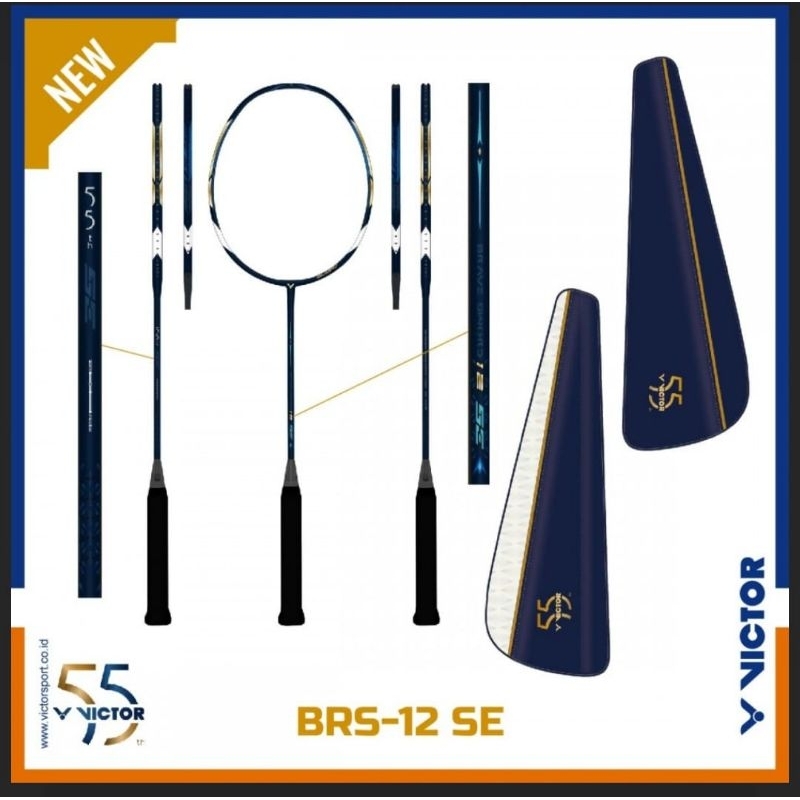 Jual Raket Badminton Victor 55th Anniversary Brave Sword 12 SE Original ...