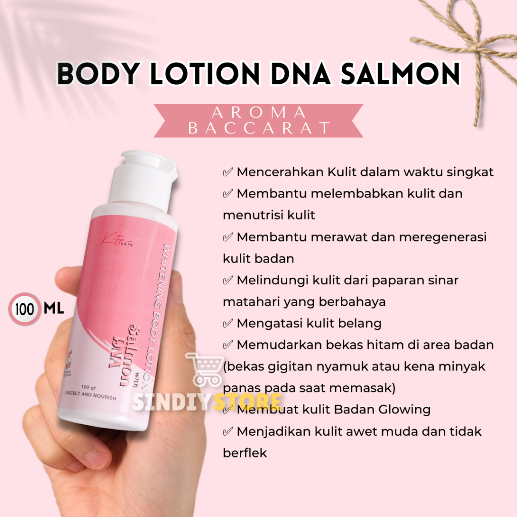 Jual DNA Salmon Body Lotion Katya Skin Whitening Hand Body Lotion 100 ...