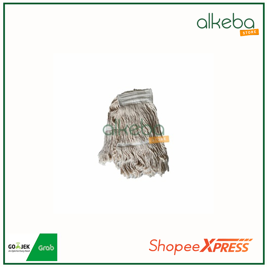 Jual Kain Refill Mop Putih Standar Biasa Lap Pel Putih Refill | Shopee Indonesia