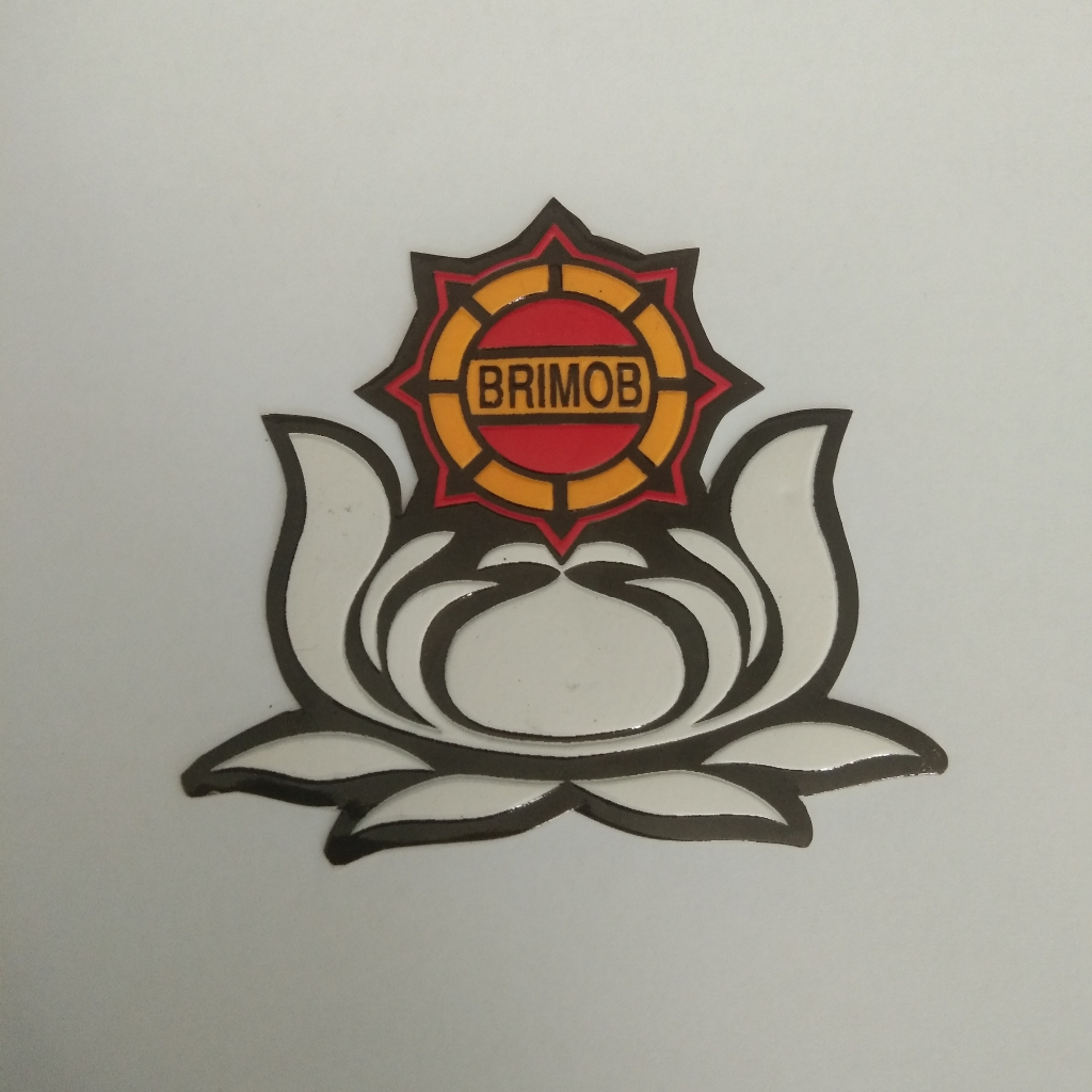 Jual Sticker Emboss Logo Brimob | Shopee Indonesia