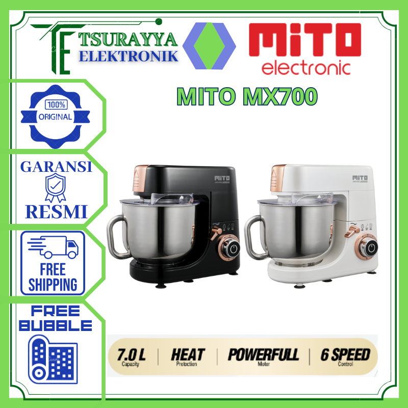 Jual MITO Stand Mixer Adonan Kue 7L Pico Mixer MX700 MX-700 MX 700 ...