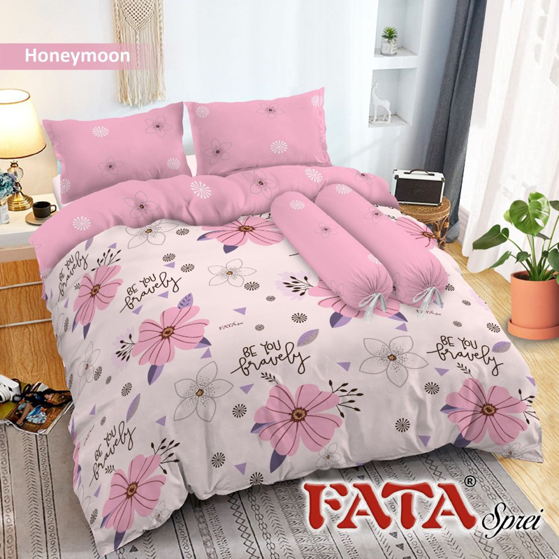 Jual FATA - Bed Cover Set Honeymoon Ukuran Single 120x200 | Shopee ...