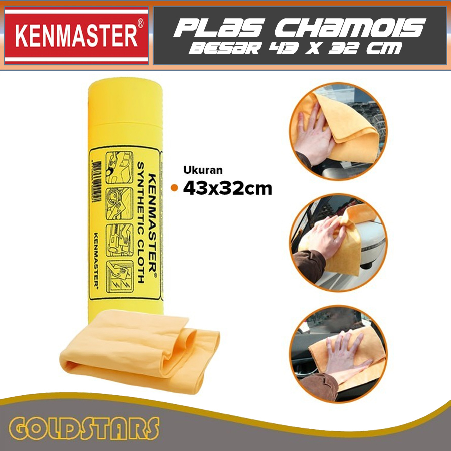 Jual Lap Kanebo / Kenmaster Lap Motor / Plas Chamois uk, Besar Plus Box ...