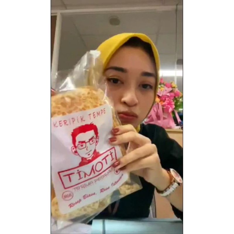 Jual kripik tempe timoti kripik renyah keripik gurih M 160g | Shopee ...